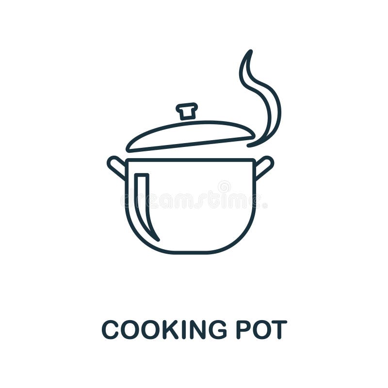 Cooking Icon from Hobbies Collection. Simple Line Element Cooking ...