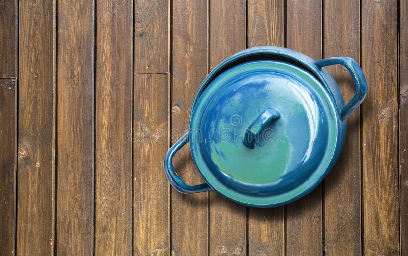 Cooking pot on table stock photo. Image of stainless - 73189924