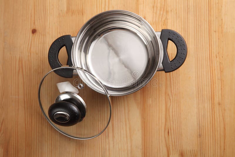 Cooking pot stock image. Image of wooden, cookware, kitchenware - 63813889