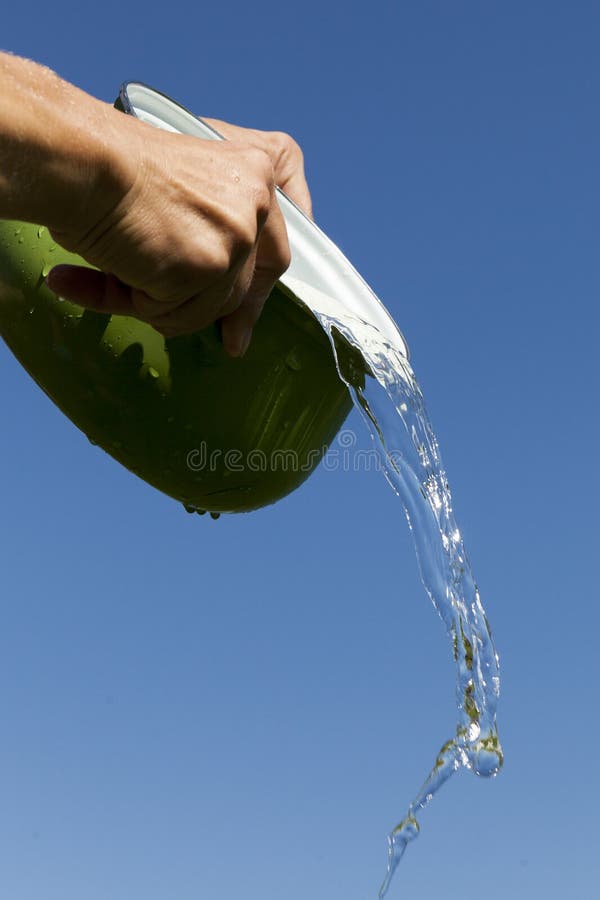 Cooking pot and water. stock image. Image of open, pouring - 42665177