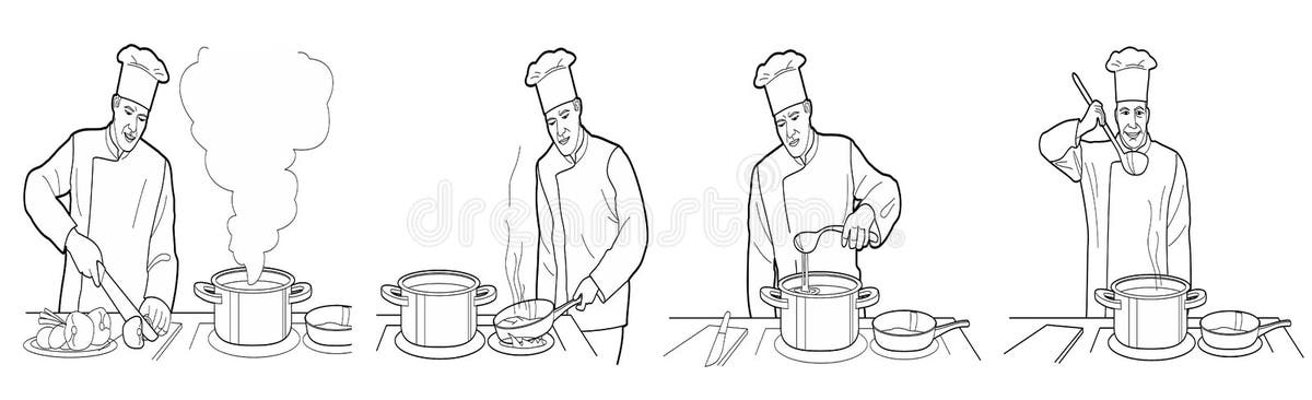 Chef Figures Stock Illustrations – 203 Chef Figures Stock Illustrations ...