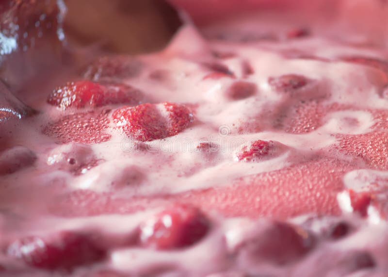 Cooking Process of Homemade Jam Stock Photo - Image of jars, kitchen ...