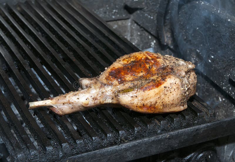 Cooking rabbit meat stock photo. Image of lunch, gastronomy - 35295634