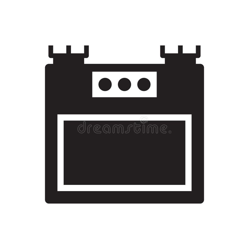 Stove Icon - Cooking Range Icon - Stock Vector - Illustration of design ...