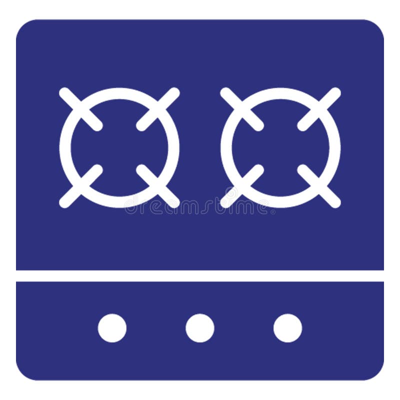 Cooking Range Isolated Vector Icon Fully Editable Stock Vector ...