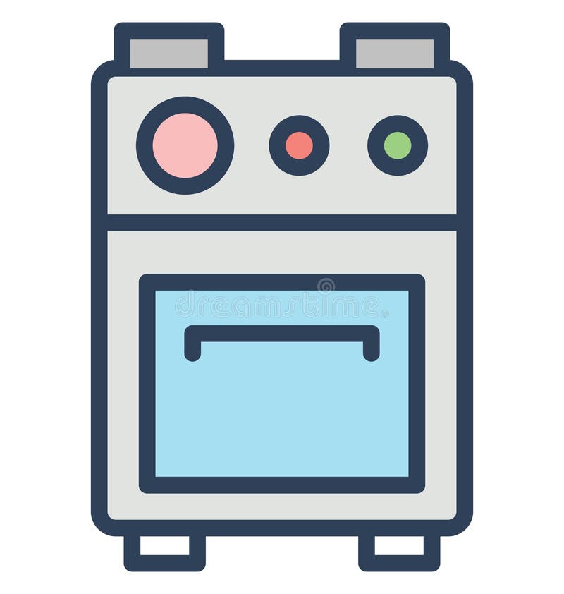 Cooking Range Isolated Vector Icon Which Can Be Easily Modified or Edit ...