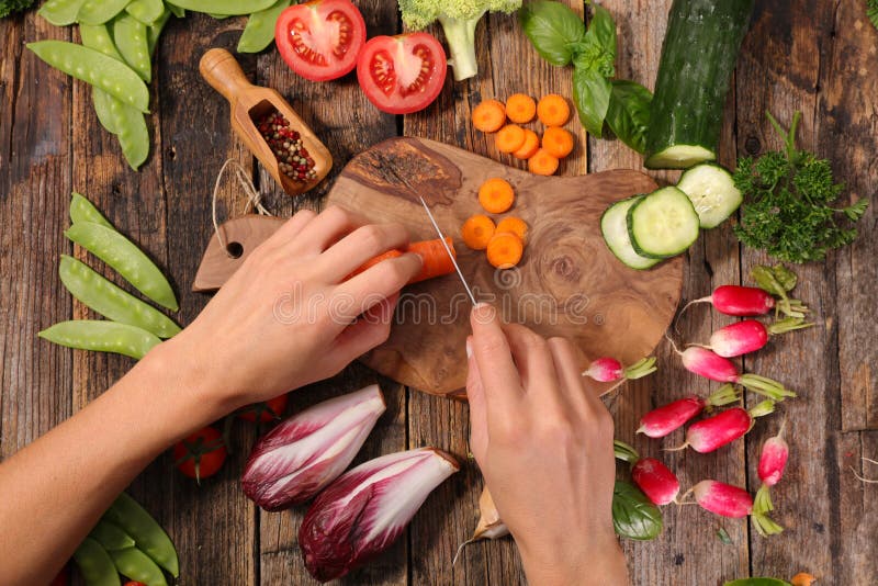 Cooking raw vegetable stock photo. Image of ingredient - 111954126