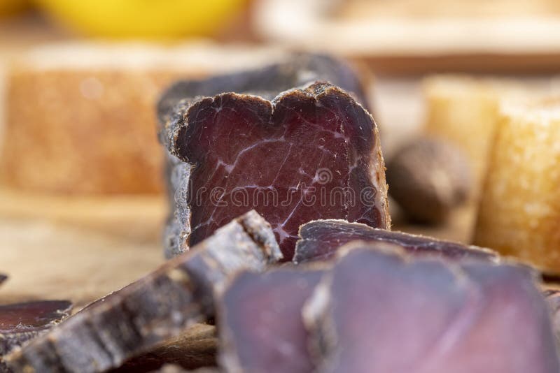 Cooking Red Meat with Salt and Spices Stock Image - Image of healthy ...