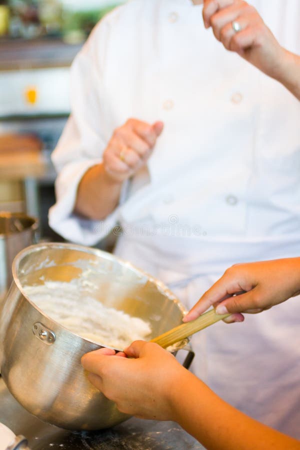 Cooking school stock image. Image of kitchenware, learning - 32250103