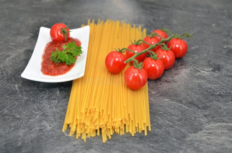Cooking Spagetti Kitchen Scenery Stock Photo - Image of affection ...