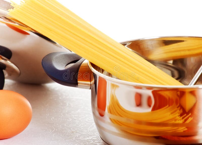 Cooking Spaghetti stock image. Image of life, black, culture - 21841437