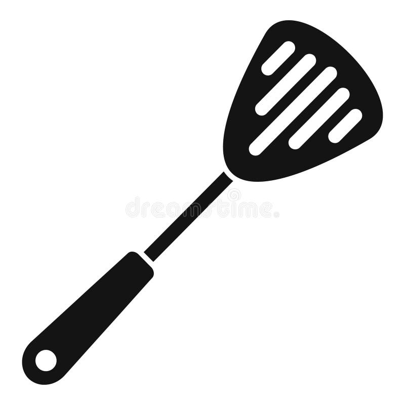Cooking Spatula Icon Simple Vector. Cutlery Grill Tool Stock ...