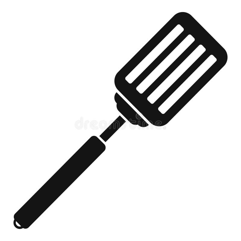 Cooking Spatula Tool Icon Simple Vector. Roast Hole Stock Illustration ...