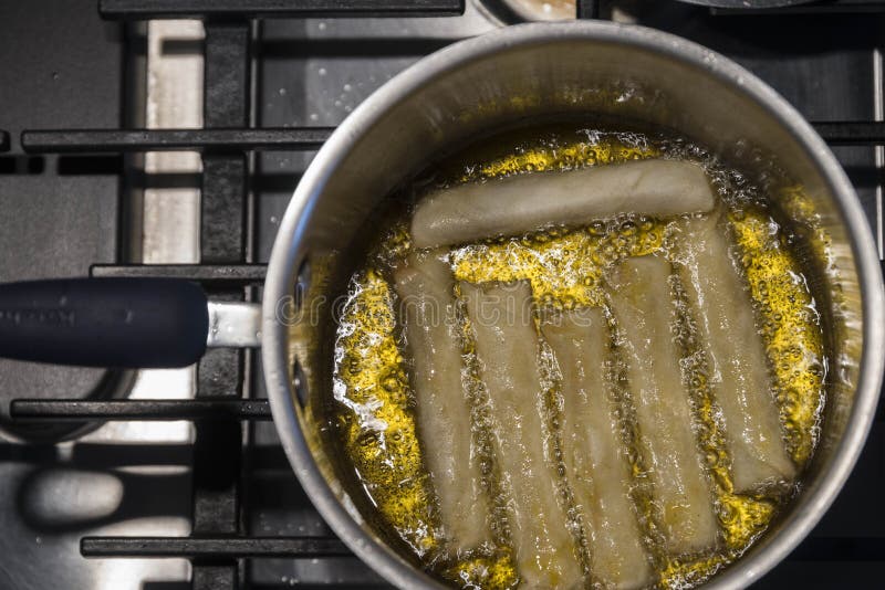 Cooking spring roll stock photo. Image of asian, carrot - 194301764