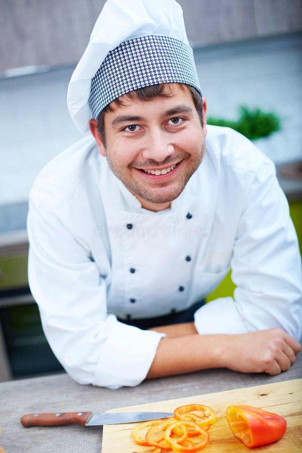 Cooking staff stock photo. Image of people, attractive - 30954360