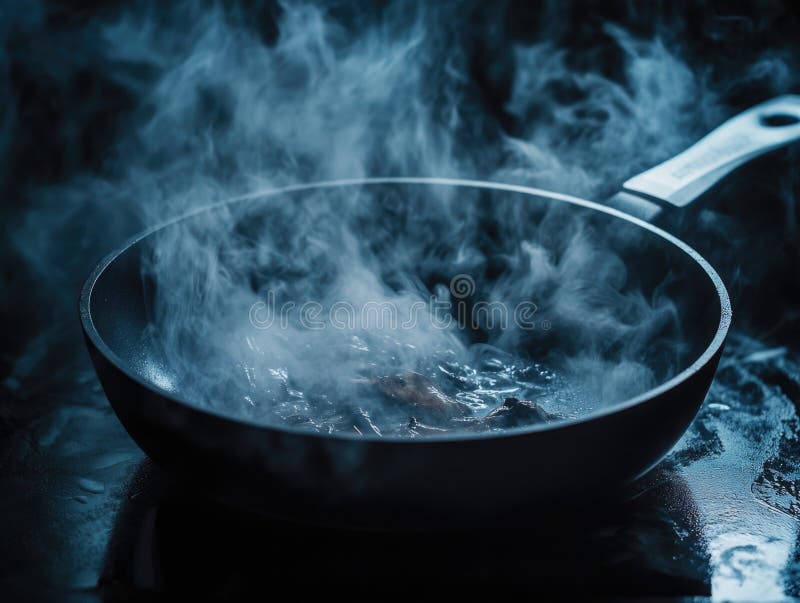 Cooking Steam from a Pan stock photo. Image of vapor - 362829730