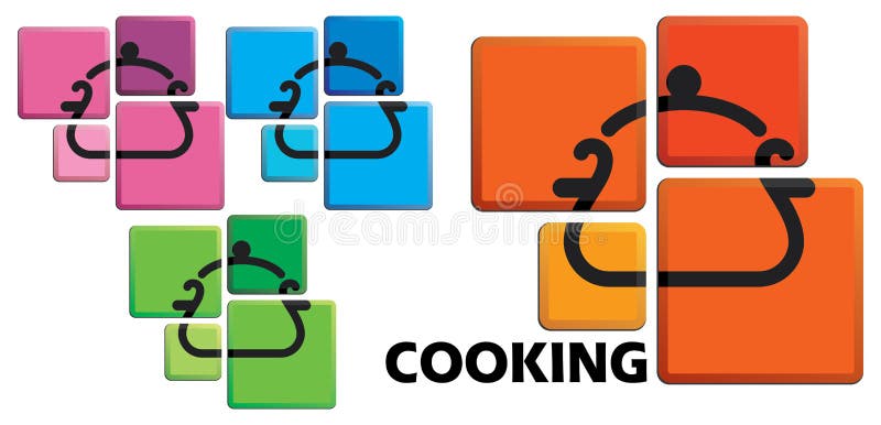 Cooking Symbol. Vector Illustration Stock Vector - Illustration of ...