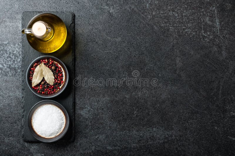Cooking Table with Ingredients Stock Image - Image of salt, food: 107903111
