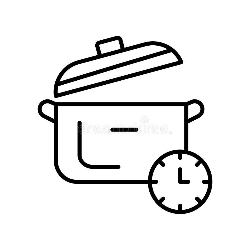 Cooking Icon Vector Isolated on White Background, Cooking Sign ...