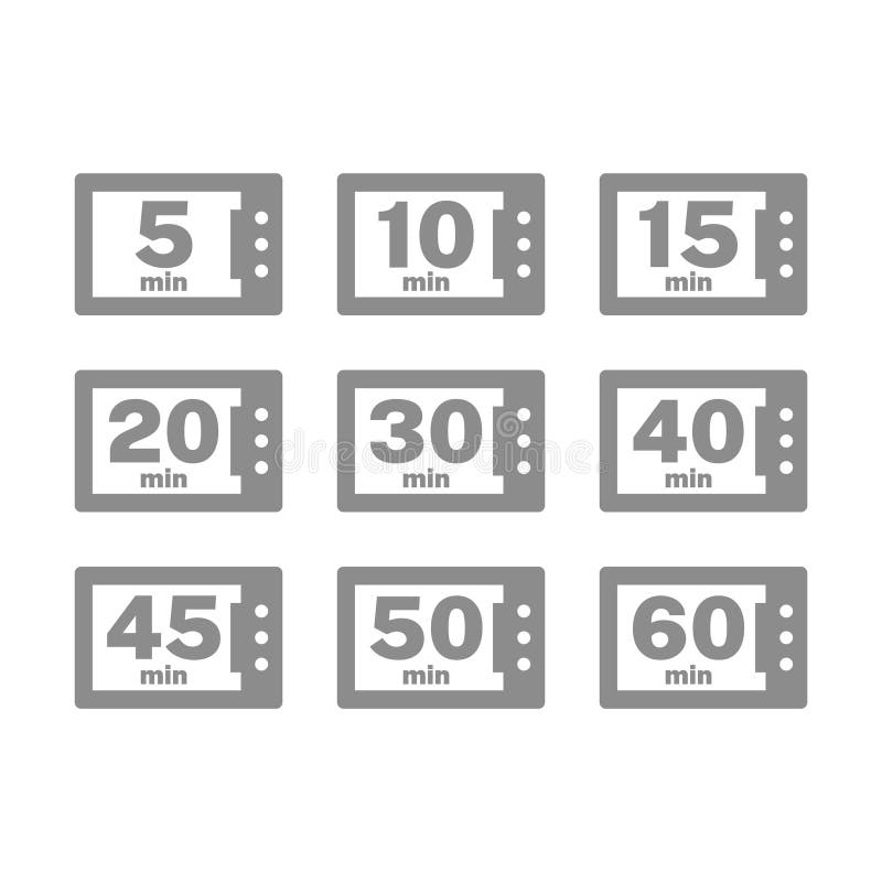 Microwave Numbers Stock Illustrations – 25 Microwave Numbers Stock ...