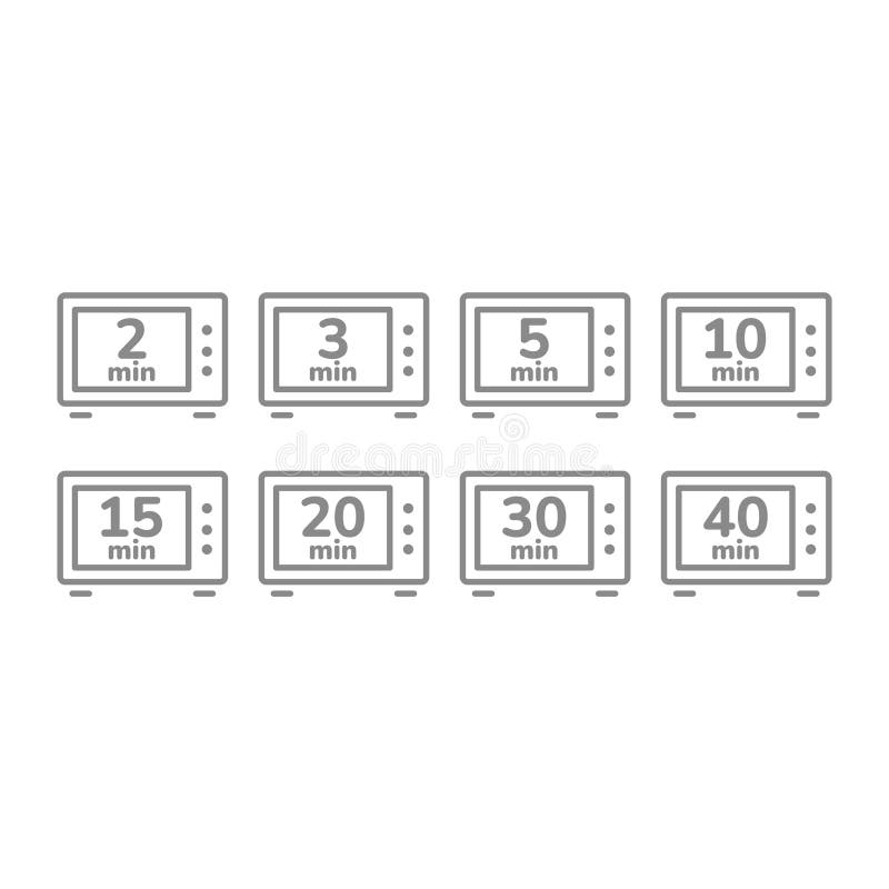 Microwave Numbers Stock Illustrations – 27 Microwave Numbers Stock ...
