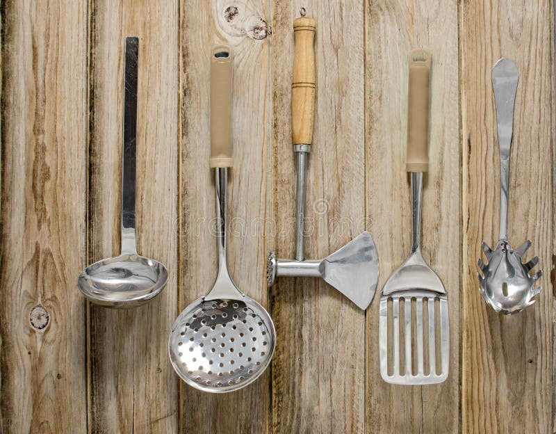 Cooking Tools stock image. Image of cleaver, knife, squeegee - 33035265