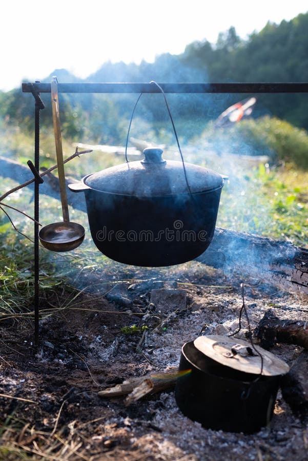Cooking Utensils in Field Languages Stock Image - Image of burning ...