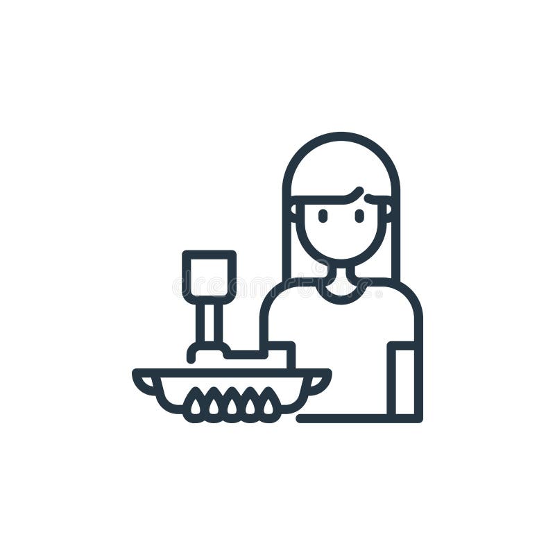 Cooking Vector Icon. Cooking Editable Stroke. Cooking Linear Symbol for ...