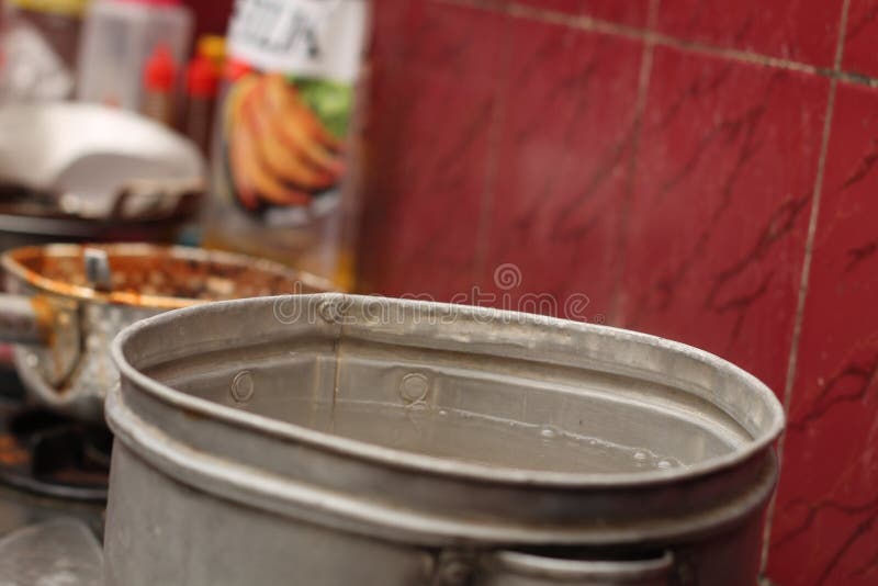 Cooking Water on the Stove, Version 5 Stock Image - Image of business ...