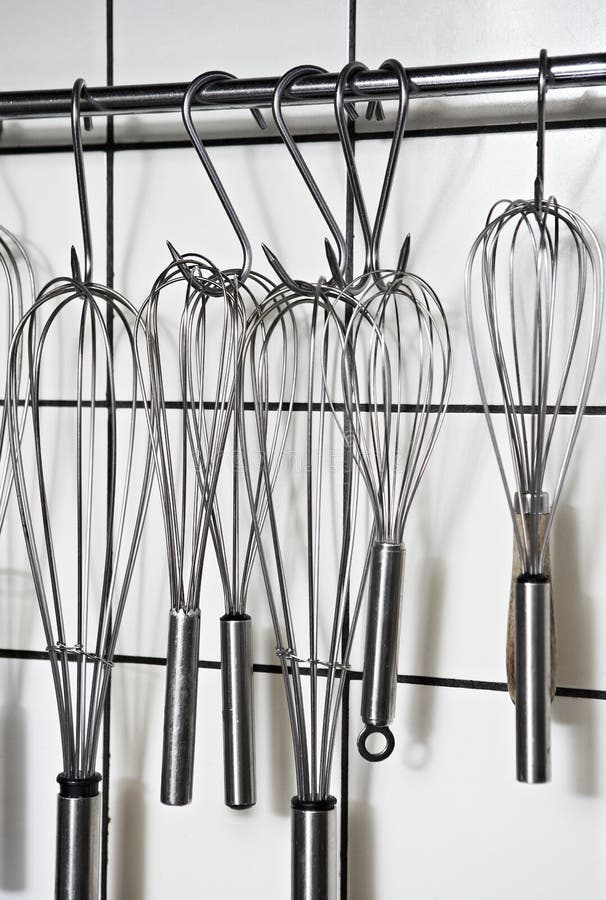 Cooking whisk stock photo. Image of silver, cream, white - 7562236
