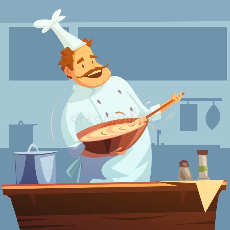 Chef Mixing Bowl Stock Illustrations – 3,498 Chef Mixing Bowl Stock ...