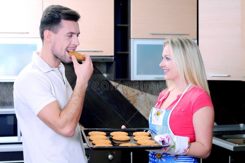 Cooking stock image. Image of love, fresh, oven, indoor - 34797457