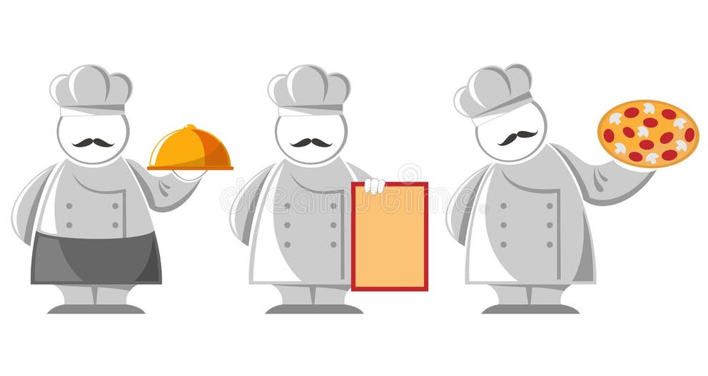 Cooks set stock illustration. Illustration of food, isolated - 49430995