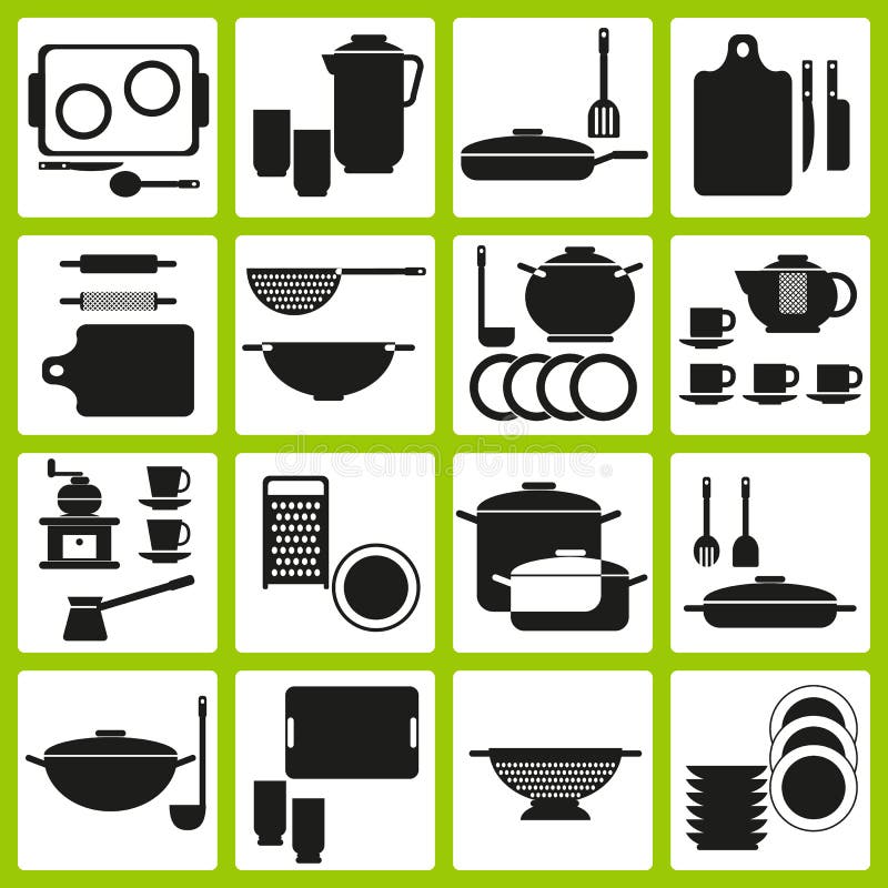Cookware stock vector. Illustration of element, plate - 57556811