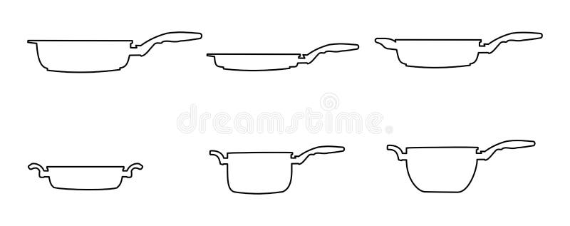 Continuous Line Drawing Cooking Pot Stock Illustrations – 52 Continuous ...