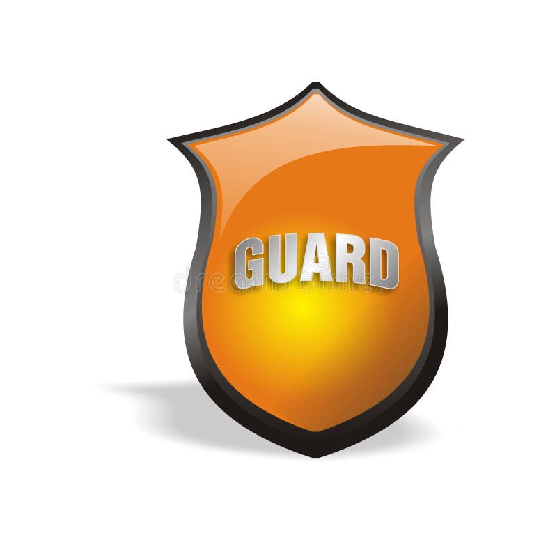 Shield Guard Company Letter N Logo Identity Stock Vector - Illustration ...