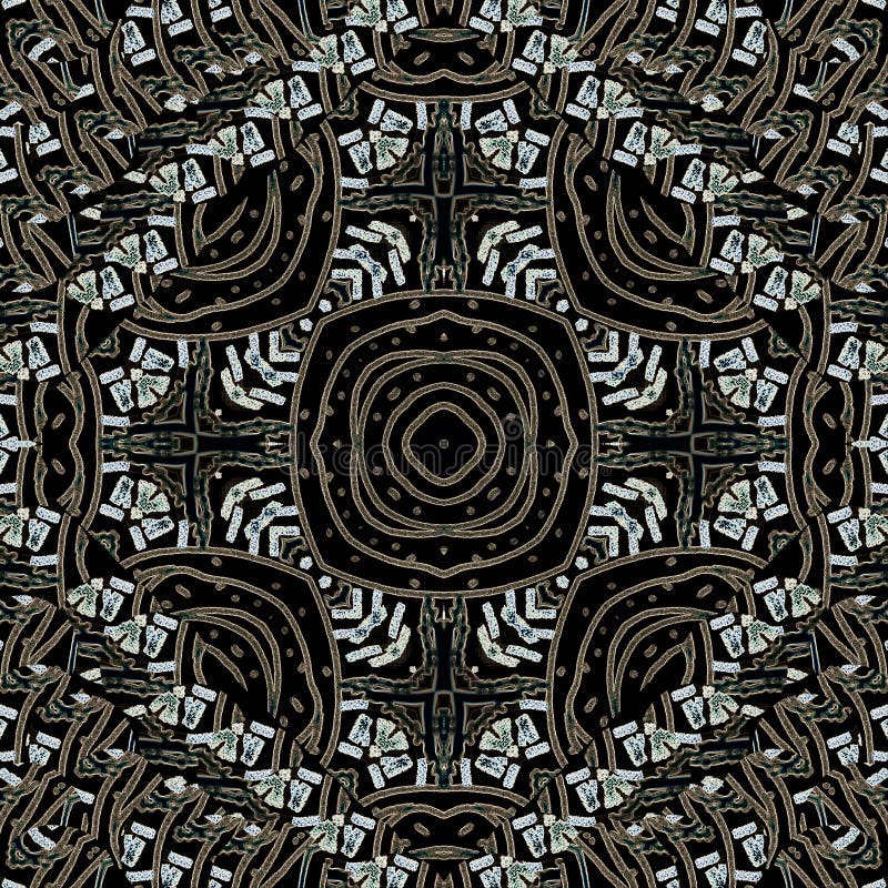 Cool Abstract Batik Pattern. Modern Abstract Batik Style for ...