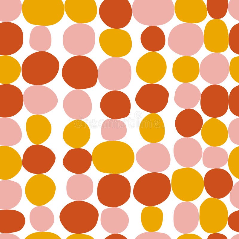 Cool Abstract Groovy Circle Patterns Y2k Style Stock Vector ...