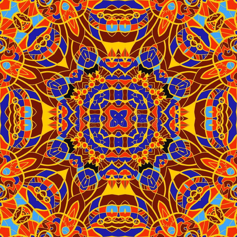 Really Cool Abstract Seamless Texture Full of Stock Vector ...