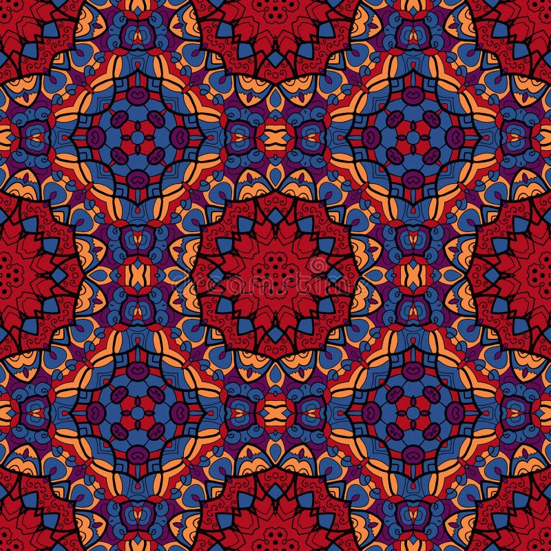 Really Cool Abstract Seamless Texture Full of Stock Vector ...