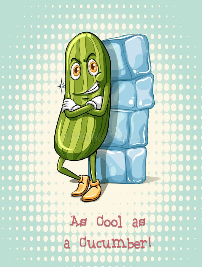 Cool Cucumber Stock Illustrations – 537 Cool Cucumber Stock ...