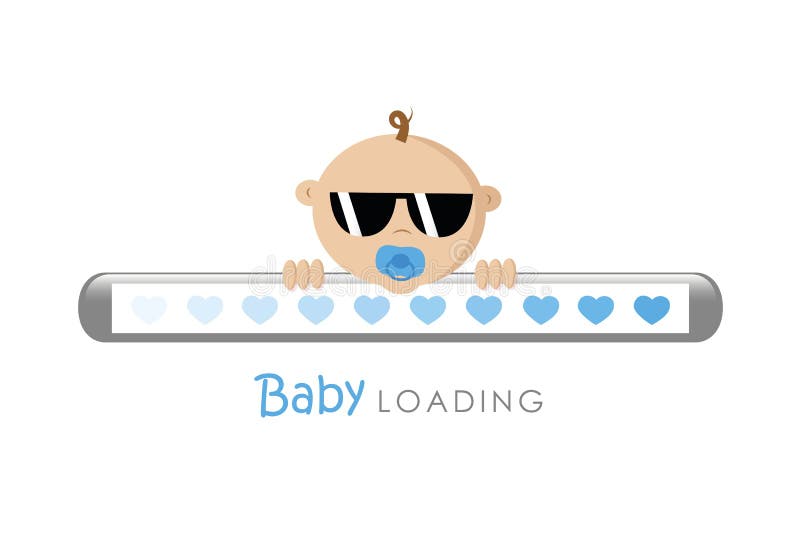 Baby Loading Logo Baby Loading Stock Illustrations – 389 Baby