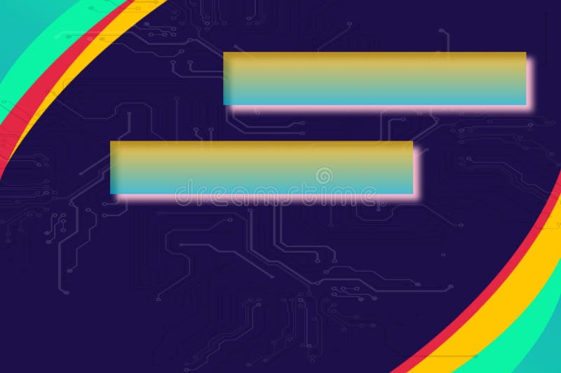 Cool Banners Suitable for Advertising and Website Design Stock ...