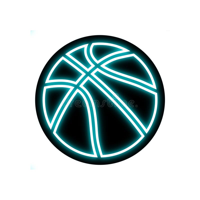 Cool basketball icon stock vector. Illustration of team - 150363847