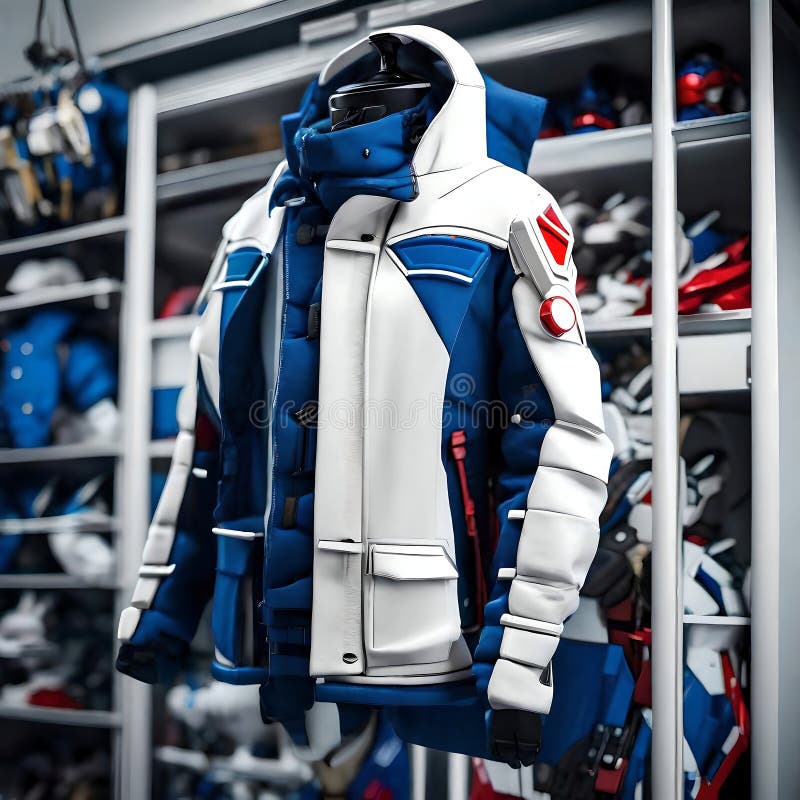 Cool Winter Jacket - Ai Generated Image Stock Illustration ...