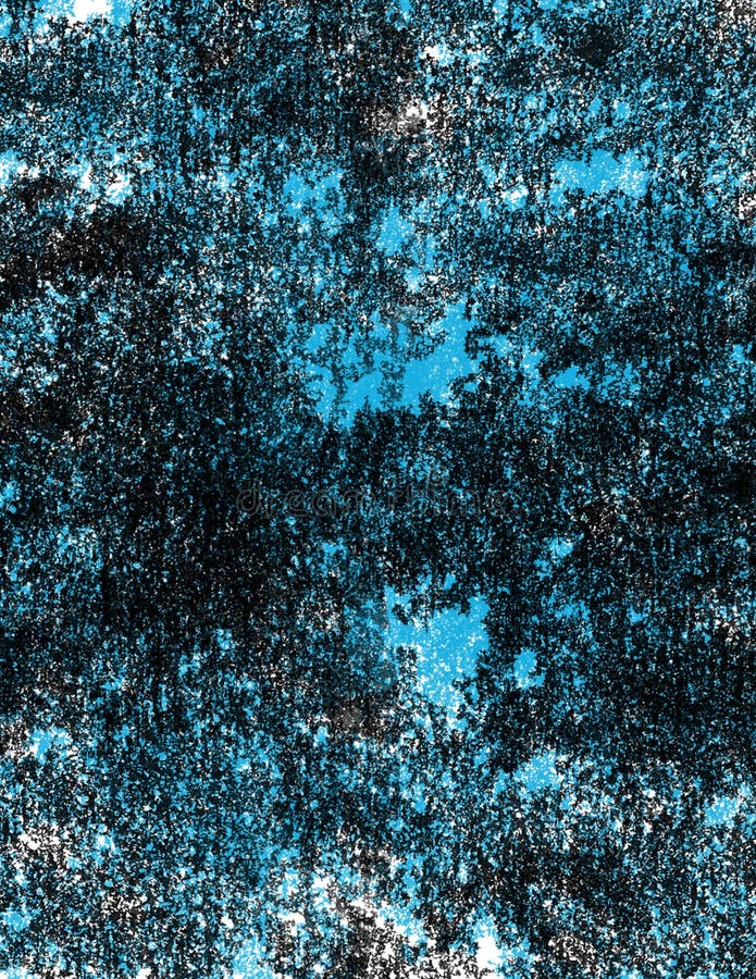 Snow Flurry of Black and Blue Texture Stock Illustration - Illustration ...