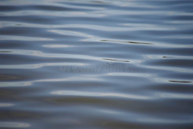 Cool Blue Abstract Water Surface with Gentle Ripples Stock Photo ...