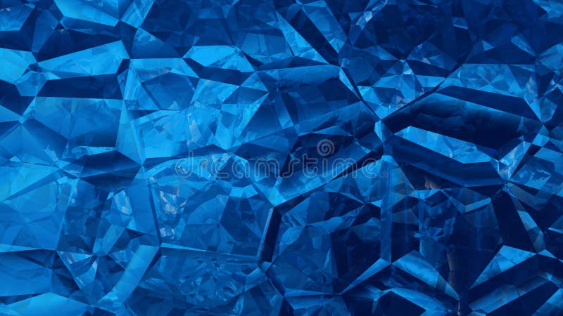 Cool Blue Crystal Background Stock Illustration - Illustration of ...