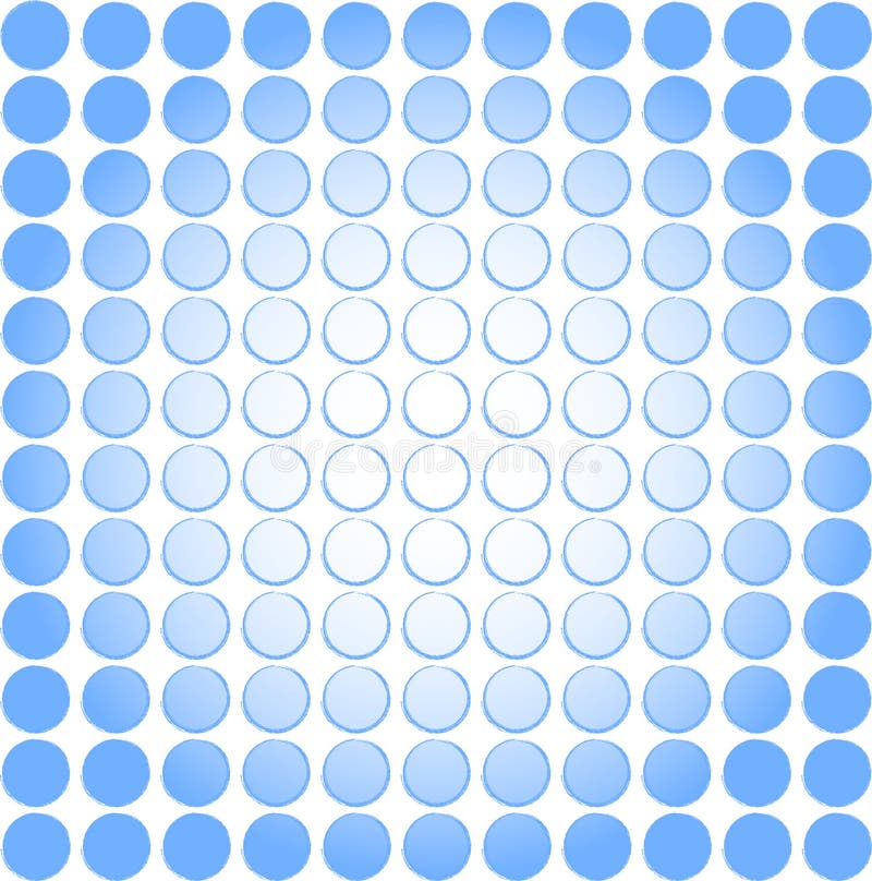 Cool Blue Dot Fade Background Stock Illustration - Illustration of cool ...