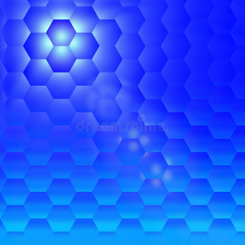 Cool Blue Light Abstract Blurs Background Stock Illustration ...